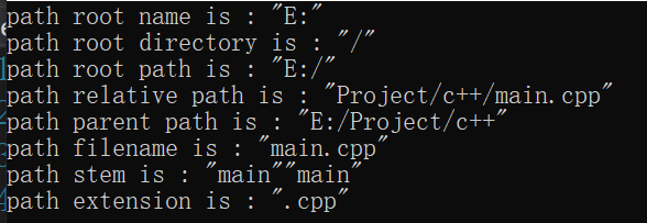C++标准 — C++17特性 — 文件系统 — path 路径处理_c++ path-CSDN博客
