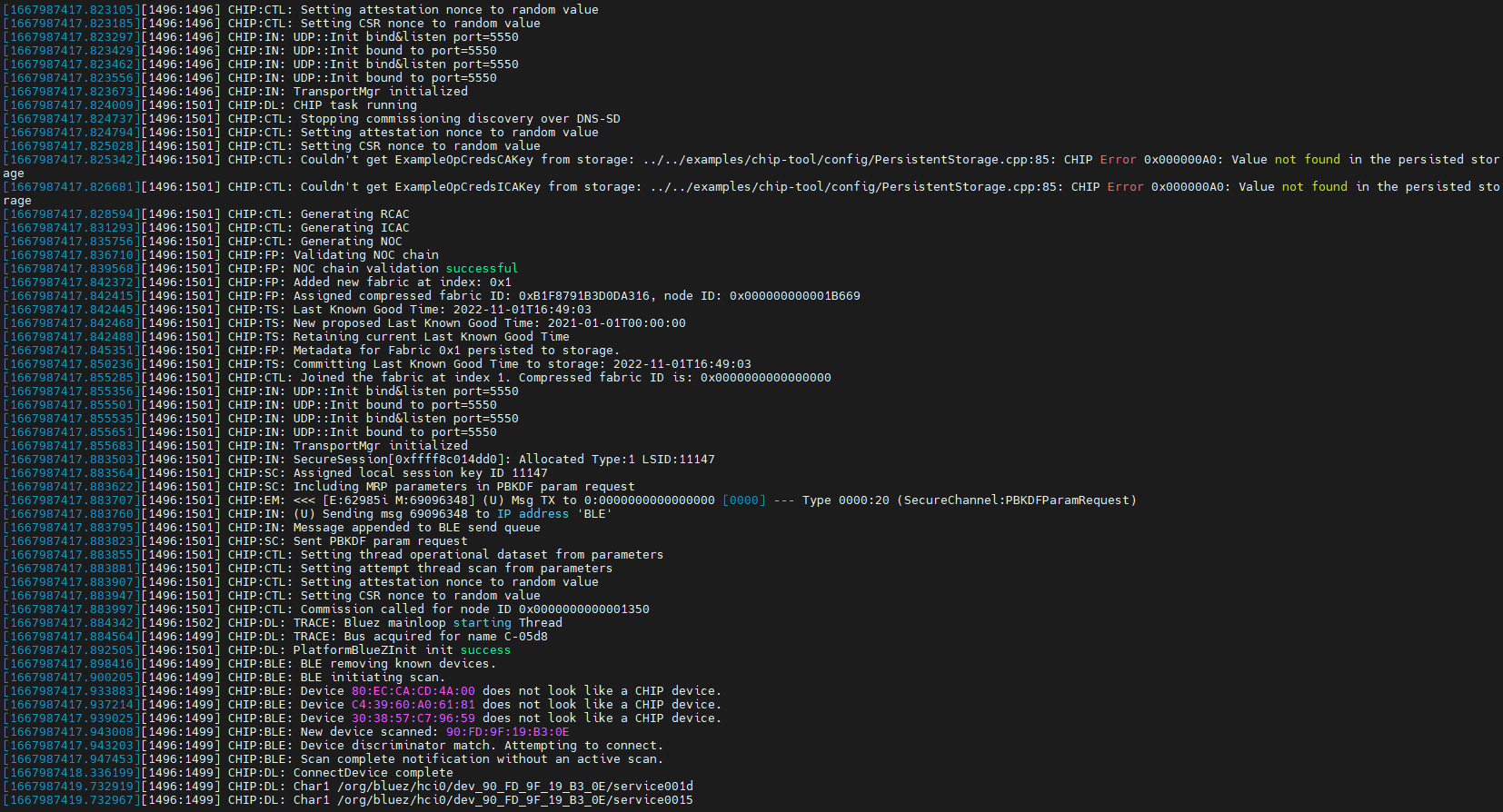 Matter Over Thread实战教程-Silicon Labs EFR32-2-03：官方Demo功能测试_mattertool代码 ...
