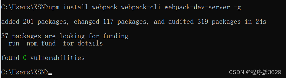 使用webpack搭建TypeScript环境_webpack typescript_程序媛3629的博客-CSDN博客