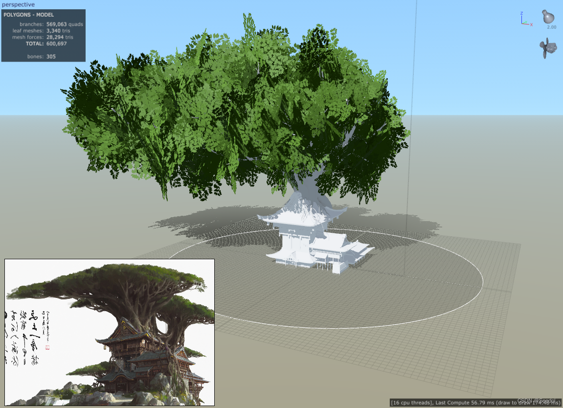 UE风格化Day13-SpeedTree创造风格化的大榕树_speedtree ue_Seedol的博客-CSDN博客