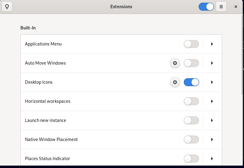 Debian 11 gnome 桌面设置显示图标_gnome桌面怎么弄应用图标-CSDN博客