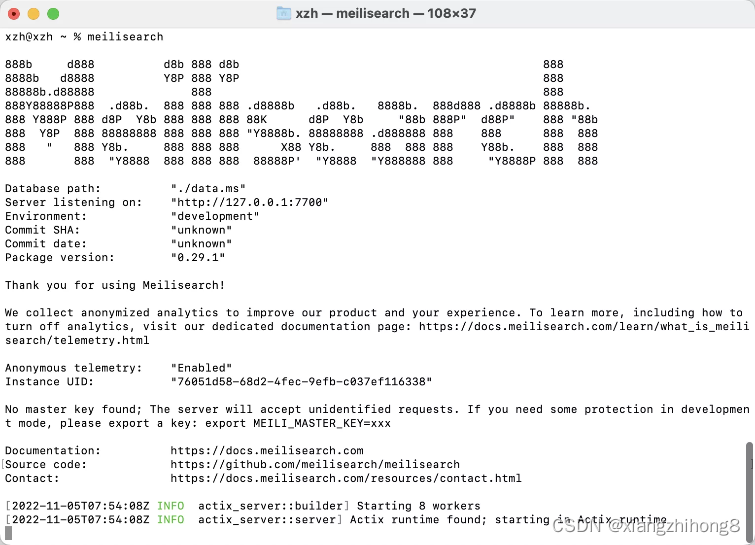 轻量级的搜索引擎MeiliSearch-CSDN博客