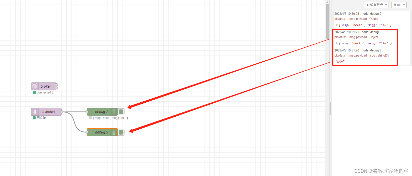 Node-RED学习(二)EMQX_node-red默认密码-CSDN博客