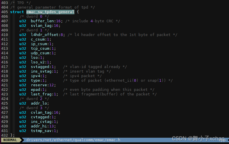 高通emac数据发送过程简析_emac reset寄存器-CSDN博客