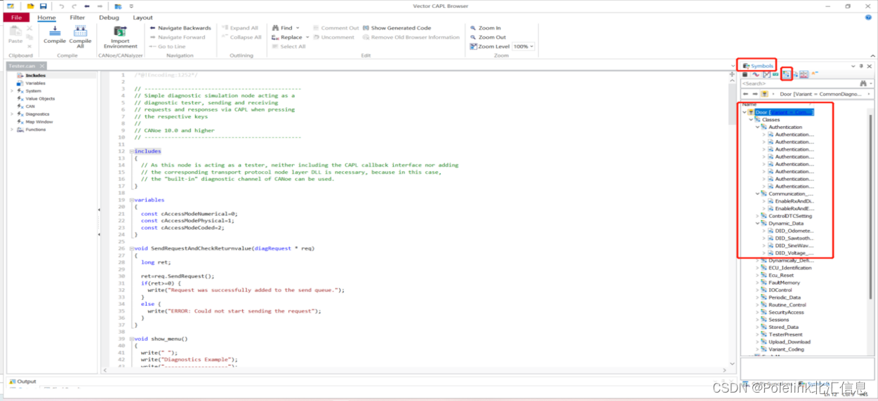CAPL在诊断中的应用，你值得了解：使用CAPL实现诊断功能我们通常有两种方式 | 诊断中常用的一些CAPL函数 | 常用的诊断函数列表及功能 ...
