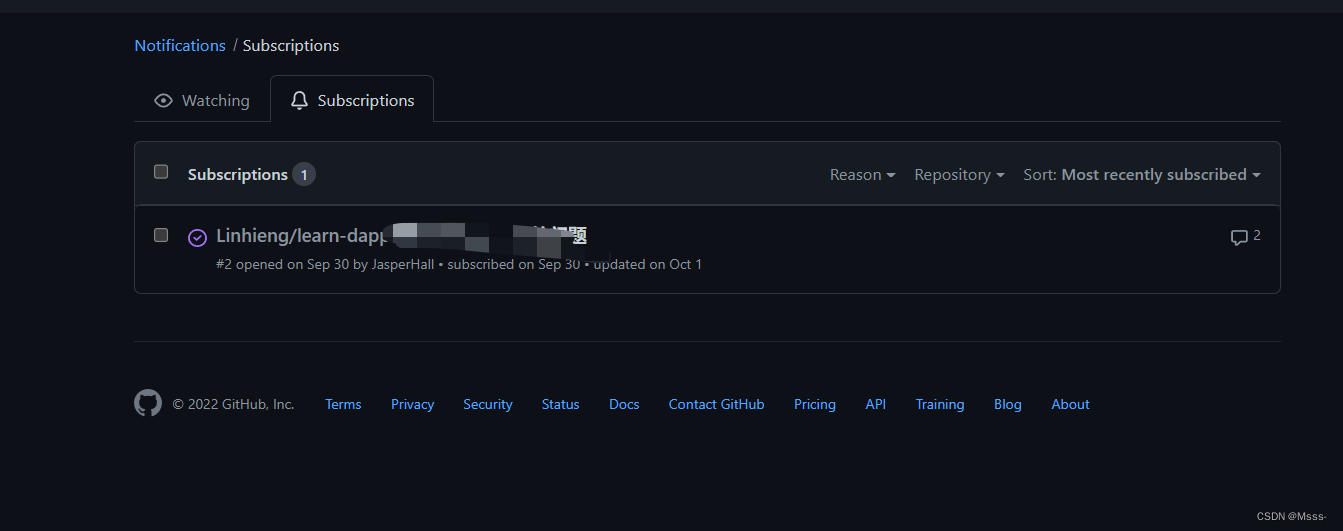 GitHub查看历史消息/GitHub查看所有Issues_github 消息怎么看-CSDN博客
