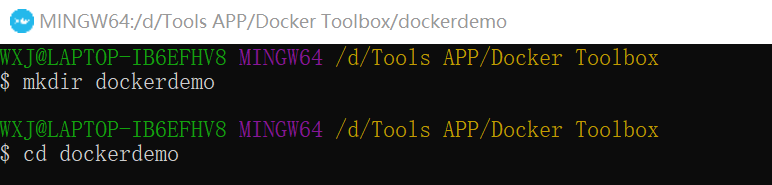 使用DockerToolBox部署springboot简单项目_docker toolbox 本地项目 dockerfile-CSDN博客