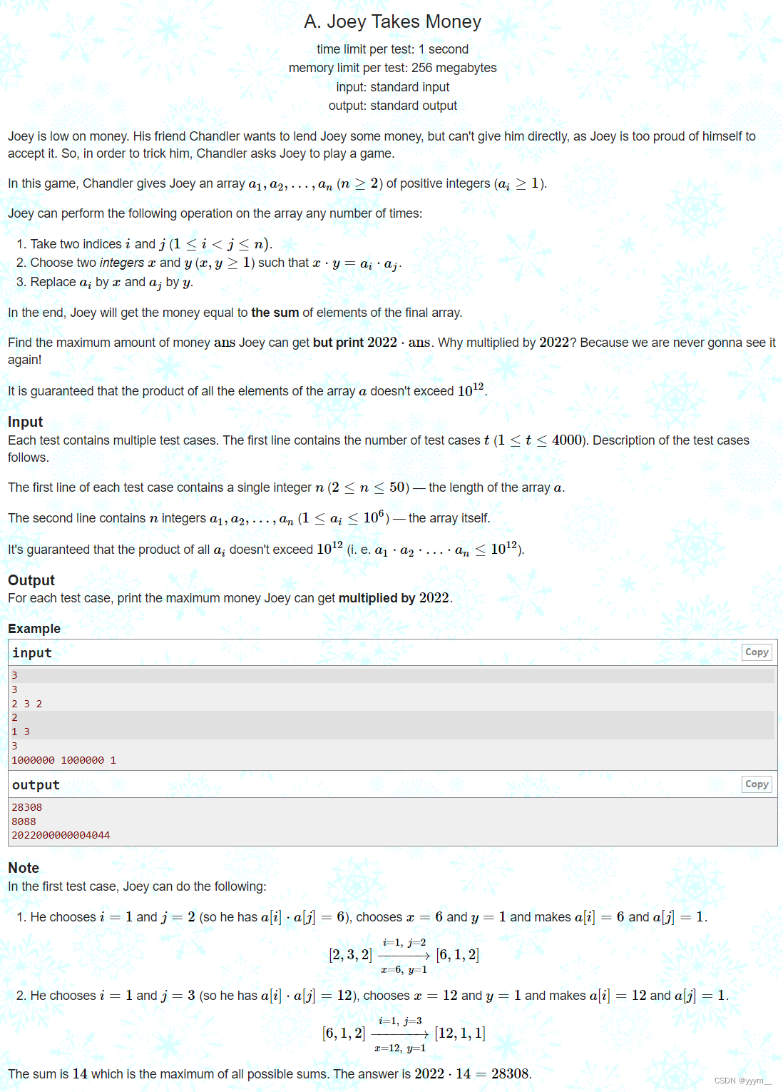 Codeforces Round #841 (Div. 2) A-D-CSDN博客