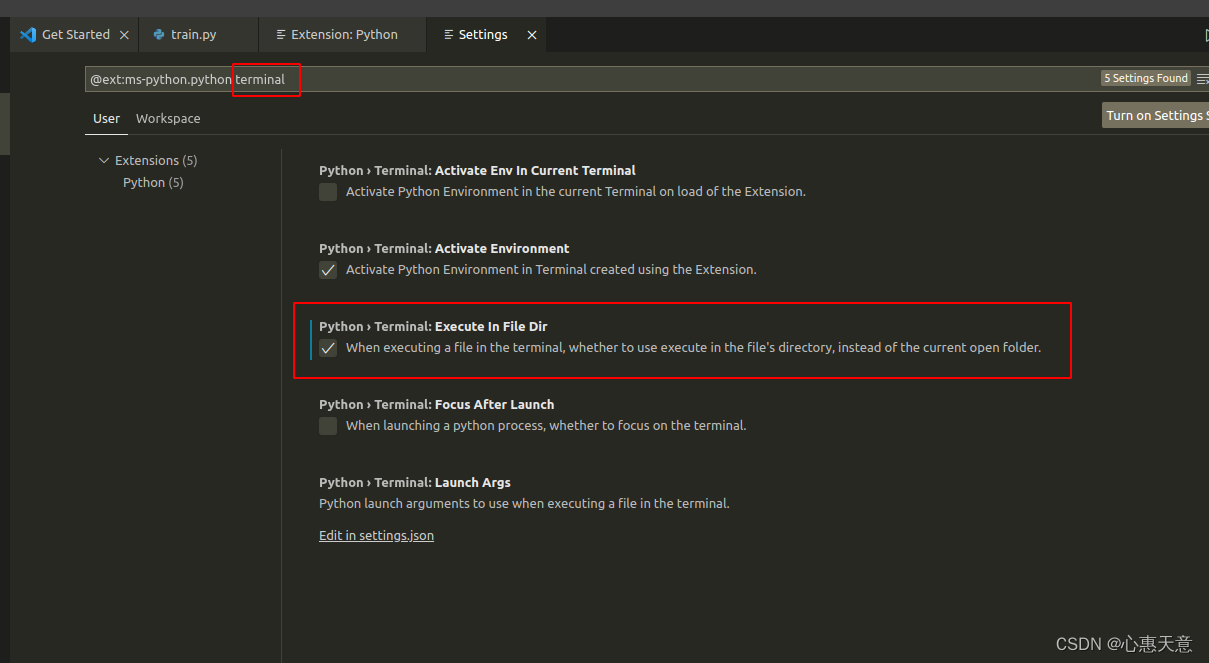 Vscode篇 设置python路径,项目主目录和添加参数 Vscode设置python路径 Csdn博客