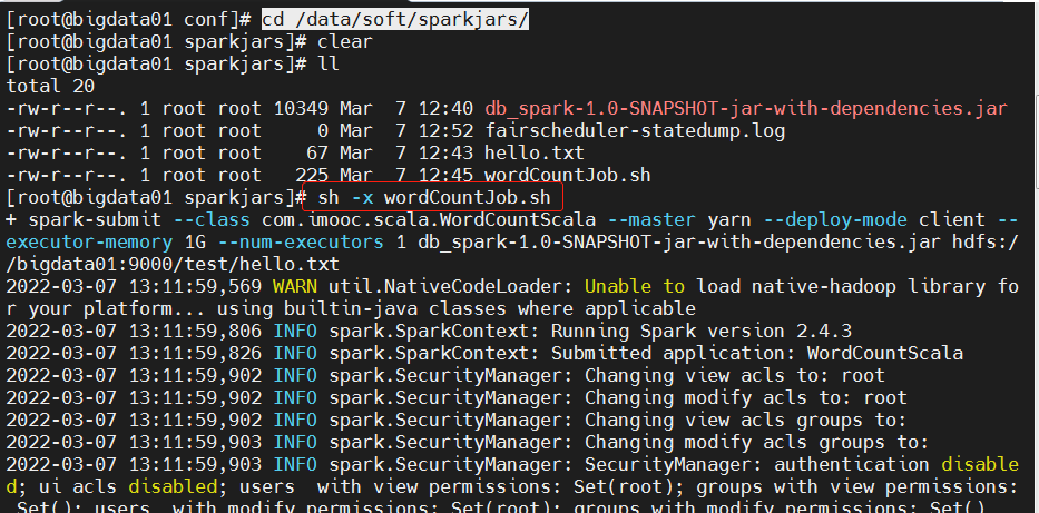 Spark05：【案例】单词计数：Scala代码和Java代码实现以及任务提交的几种方式_scala 读取文件中某个单词出现次数-CSDN博客