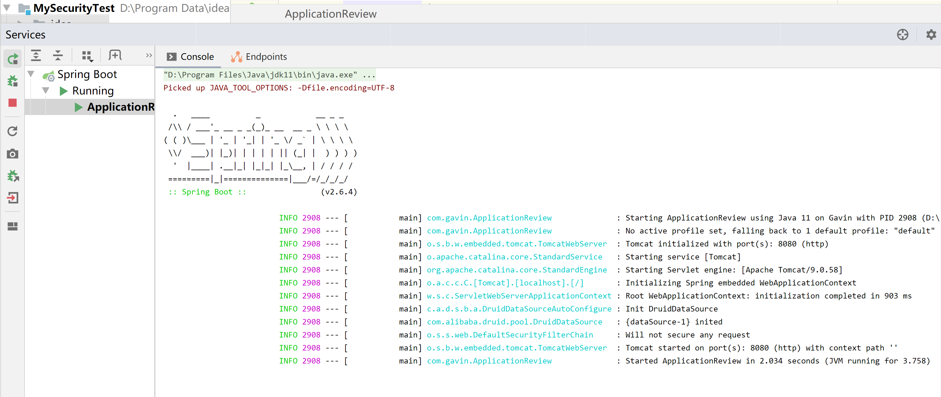 解决Failed to configure a DataSource: ‘url‘ attribute is not specified and no embedded datasource ...