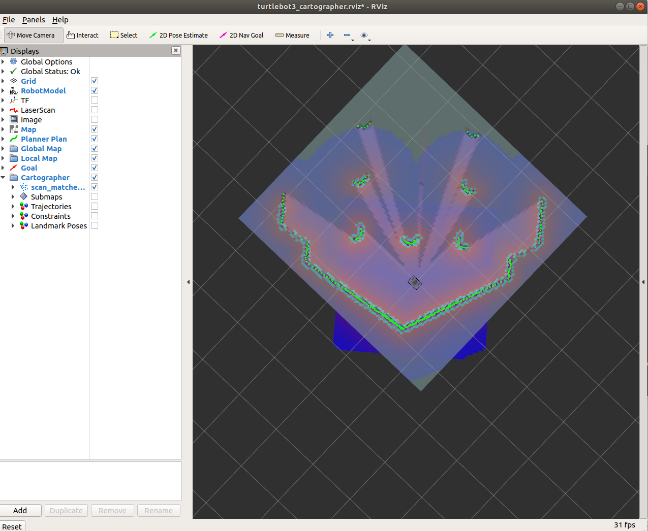 Turtlebot3 Gazebo仿真环境使用Cartographer算法建图_如何下载turtlebot3-CSDN博客