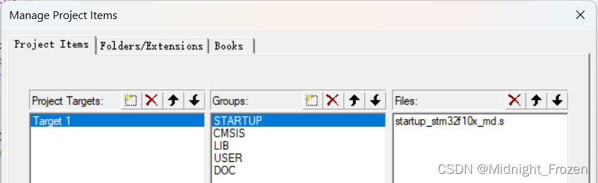 【STM32】学习笔记：STM32F10X在Keil5下新建工程模板-CSDN博客