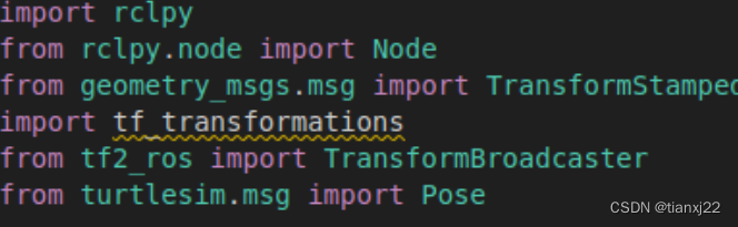 ros2中import tf_transformations报错_ros2找不到transformexception-CSDN博客