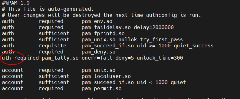 Centos7修改配置文件后导致报错“ Sudo：pam Account Management Error：permission Denied