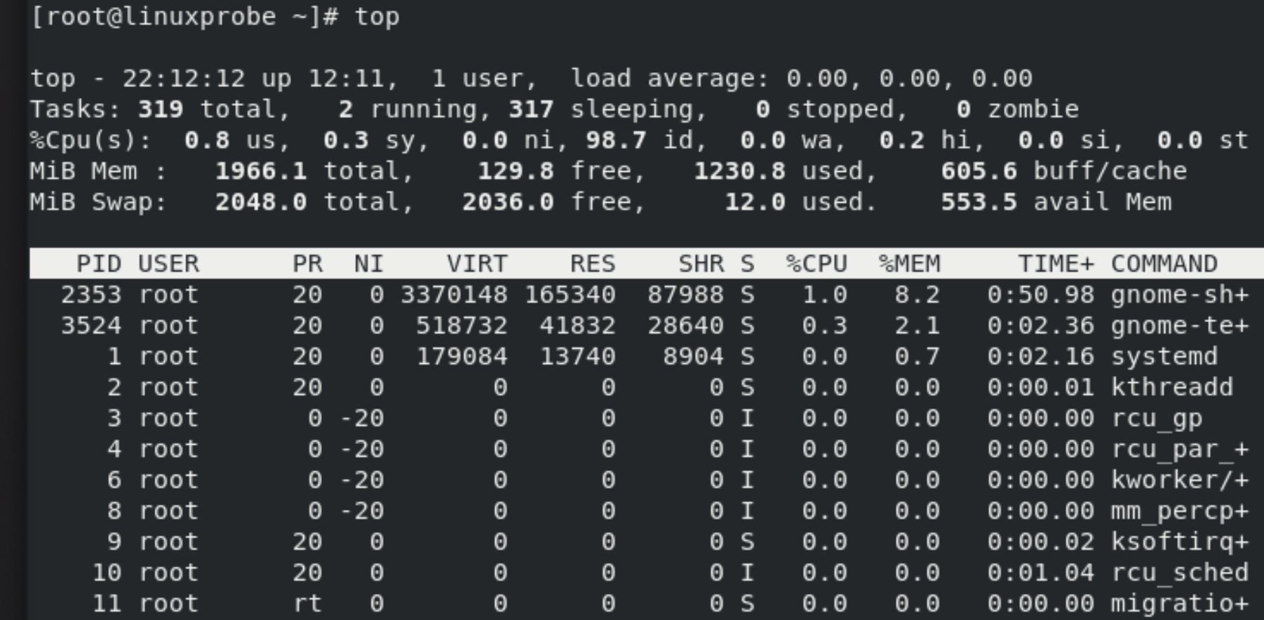 Linux笔记1：Linux命令行基础_uname、whereis、history、date、top、ps、who、stat-CSDN博客