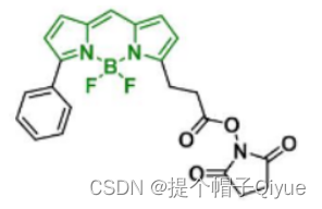 bodipy荧光修饰BDP R6G NHS ester/琥珀酰亚胺活化酯，CAS:335193-70-9，激发发射Ex/Em(nm)530/ ...