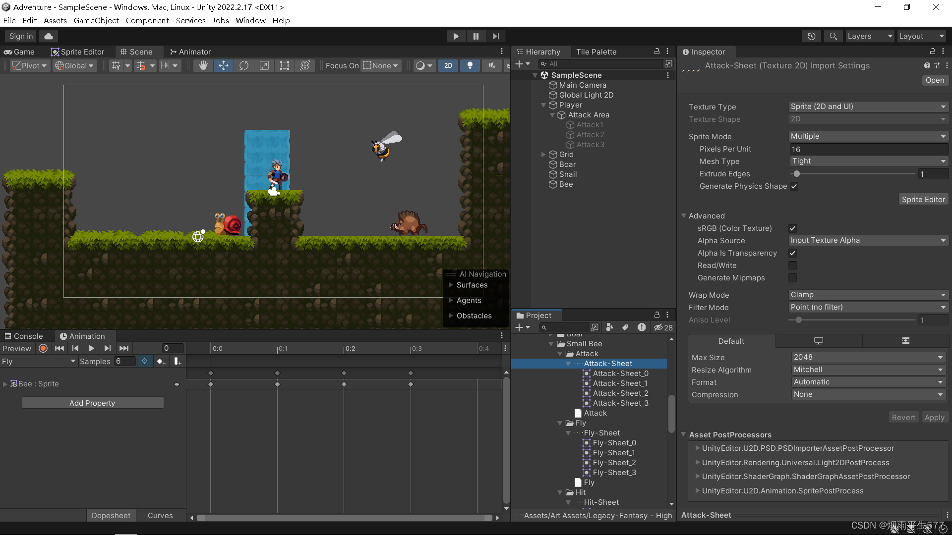 Unity2d动画创建 Unity 2d Animation Csdn博客