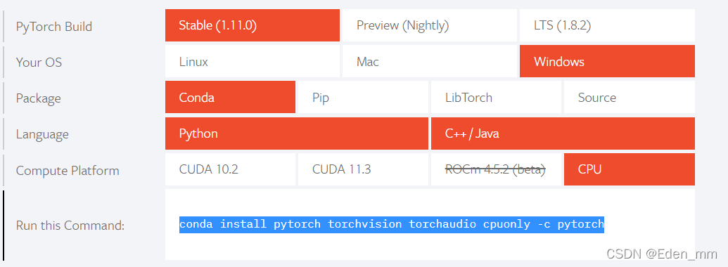 1pytorch环境的安装与配置base怎么转为pytorch Csdn博客