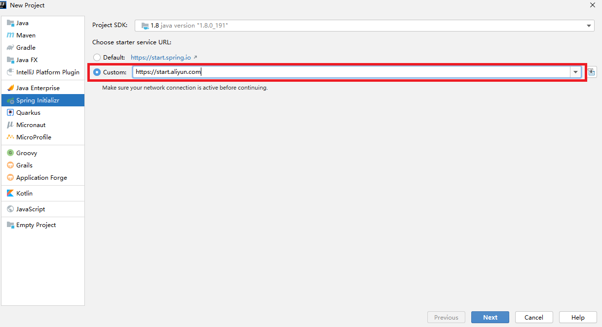 IDEA start.spring.io 连接超时 永久解决。-CSDN博客