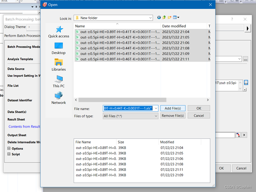 Origin-分析模板和批处理-使用教程_origin使用模板-CSDN博客