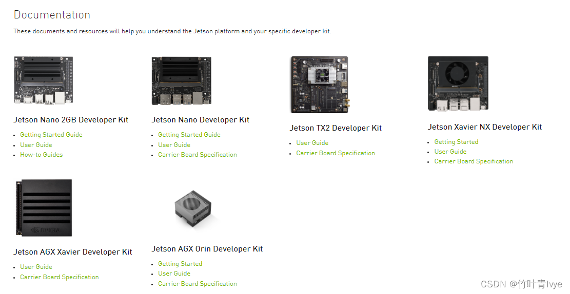 NVIDIA Jetson官网资料整理-CSDN博客