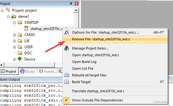 keil5版本时“error: L6235E: More than one section matches selector - cannot all be FIRST/LAST.”-CSDN博客