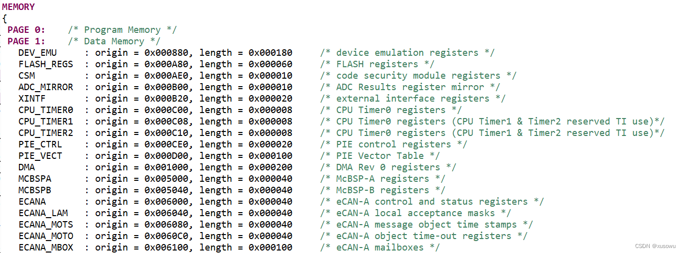 DSP28335学习笔记-CMD文件_dsp28335 cmd文件-CSDN博客