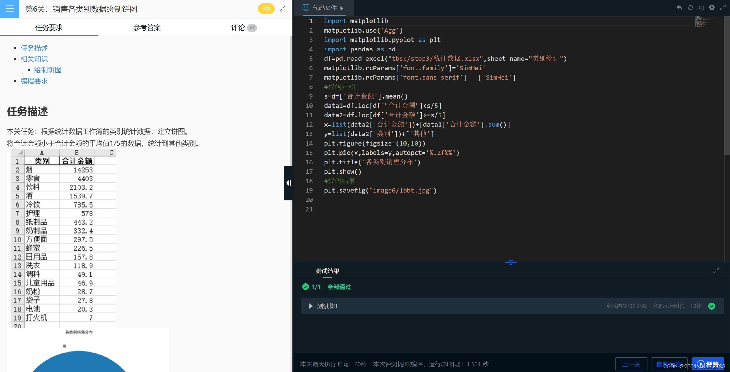 湖南大学头歌python实验十三数据思维读取excel文件答案湖南大学头歌数据拟合答案 Csdn博客 2772