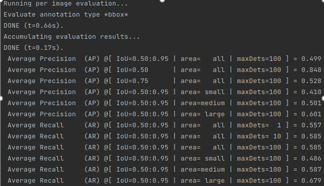 COCO数据集目标检测输出指标AP、AR、maxDets-CSDN博客