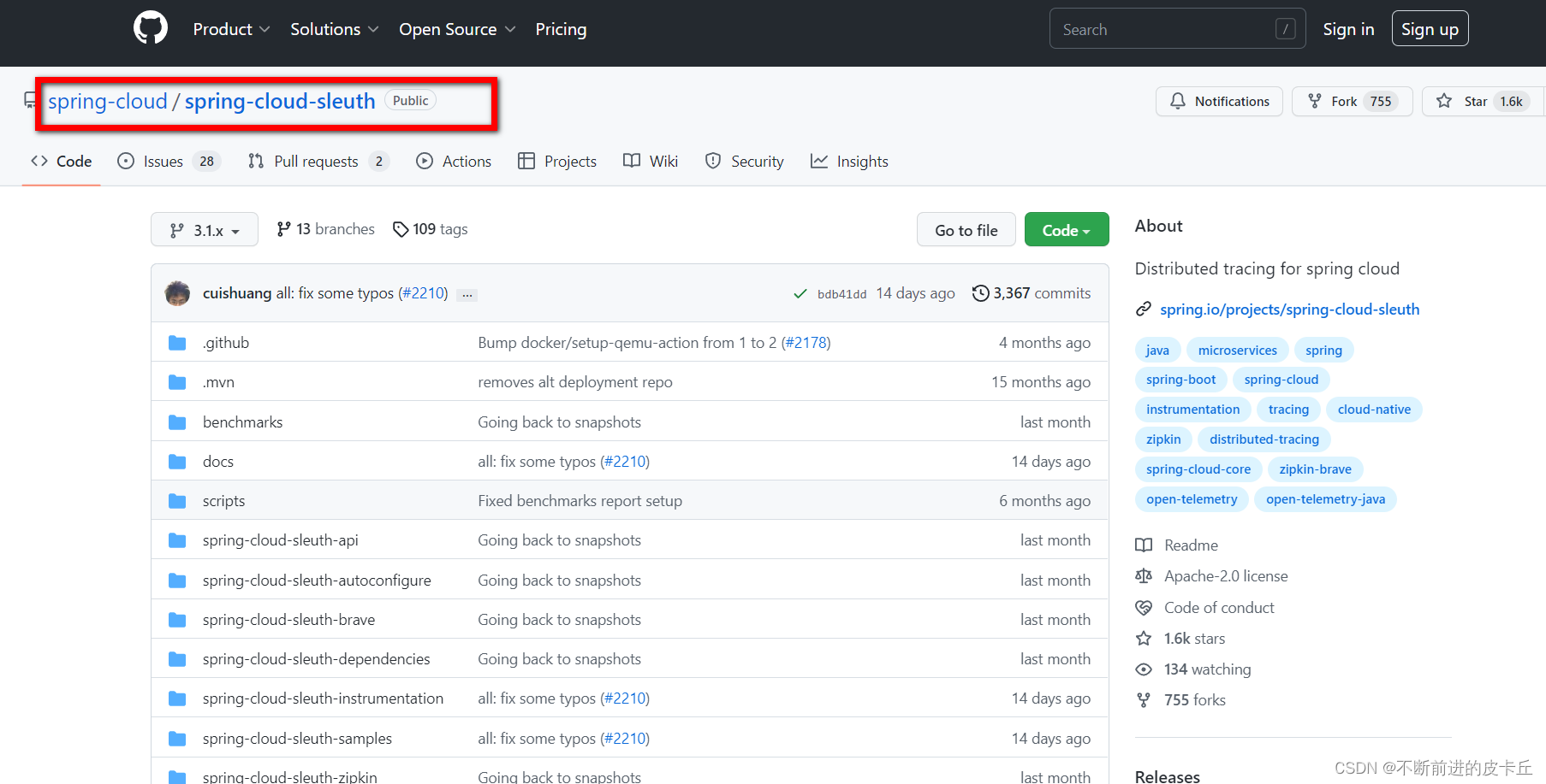 SpringCloud Sleuth分布式链路请求跟踪_springcloud从f版起已不需要自己构建zipkin server了-CSDN博客