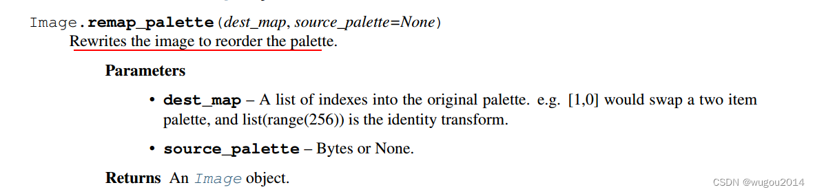 PIL图像处理(3)_pillow palette-CSDN博客