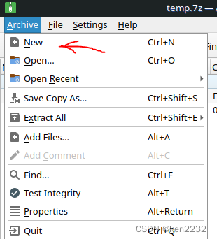 Ark 图形界面 linux 解压（压缩）软件 使用说明 （** tar）_ark linux-CSDN博客