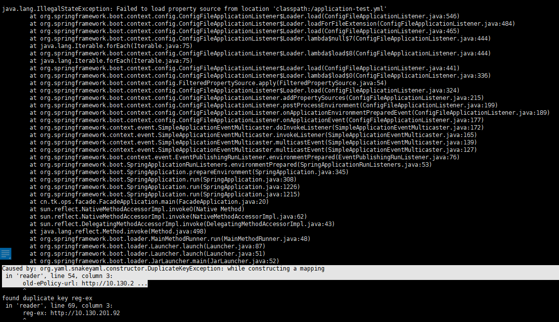Caused by: org.yaml.snakeyaml.constructor.DuplicateKeyException: while constructing a mapping-CSDN博客