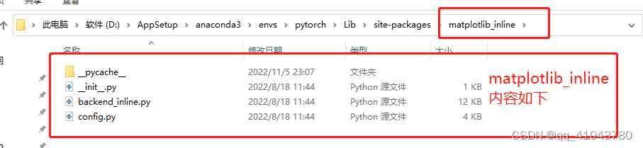 李沐动手学习深度学习from d2l import torch as d2l时No module named ‘matplotlib_inline‘_from d2l import torch ...