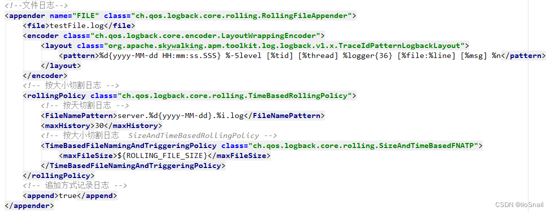 动态新增、修改Logback的Appender（可实现动态调整日志级别，Appender参数）_does not contain a valid datetoken-CSDN博客