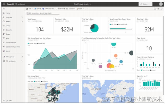 对比测评3款BI分析⼯具，还是它最香！_finebi,powerbi和hadoop-CSDN博客