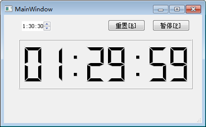 QT下lcdNumber实现倒计时源代码_pyqt5 lcdnumber 倒计时-CSDN博客
