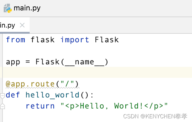 Flask 最小代码应用_flask最小应用-CSDN博客
