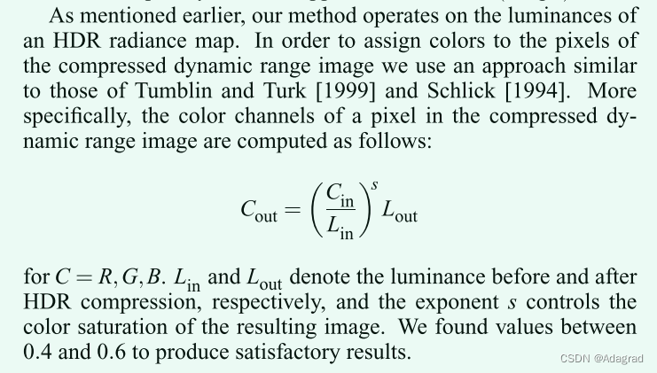 Gradient Domain High Dynamic Range Compression-CSDN博客