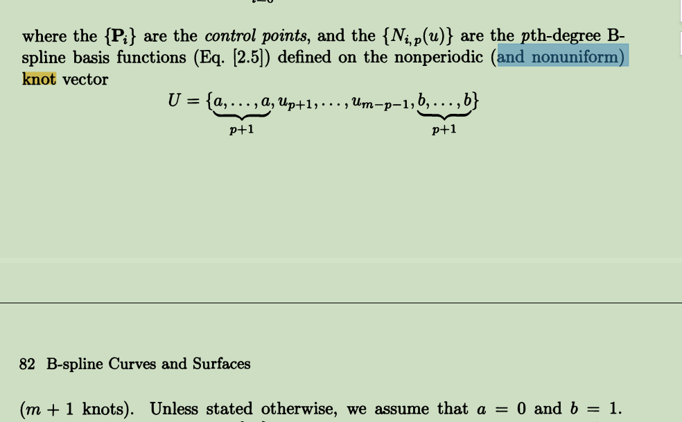 B样条学习NURB B样条的基函数_b样条基函数-CSDN博客