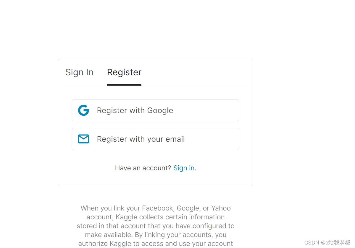 用谷歌注册Kaggle没有出现验证码的情况_kaggle注册时不显示验证码-CSDN博客