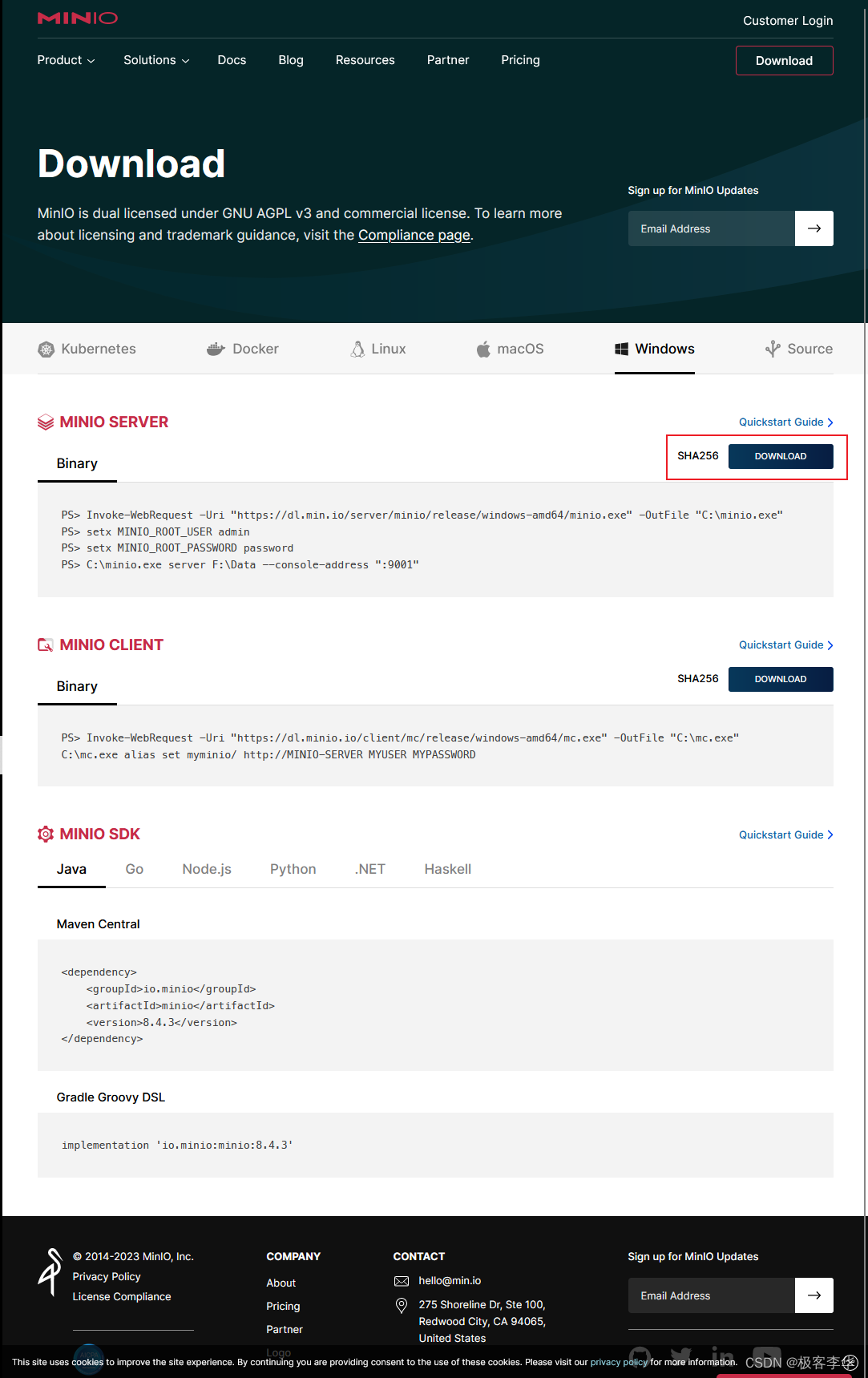 MinIO安装教程（Window版本）_minio下载安装windows-CSDN博客