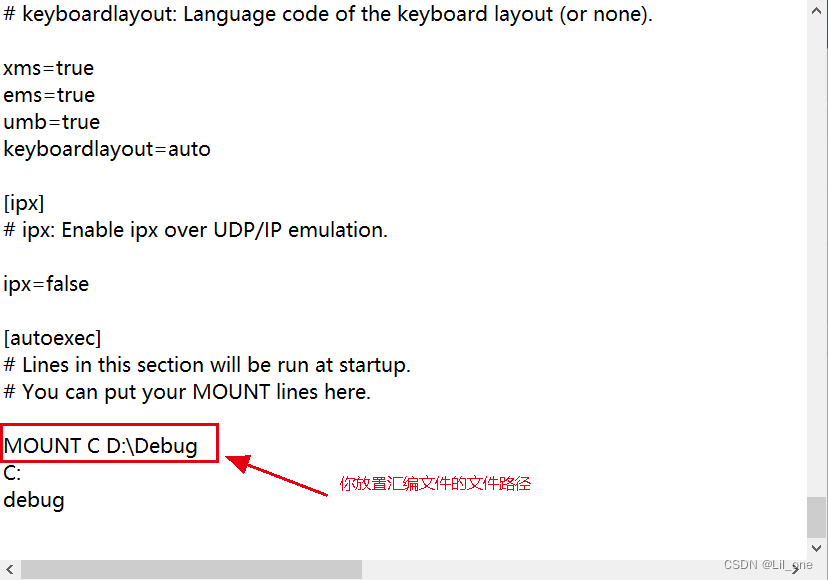 Dosbox Masmdosboxmasm Csdn博客