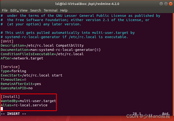 ubuntu18.4安装redmine软件（三）——Redmine开机自启动开启_redmine重启命令-CSDN博客