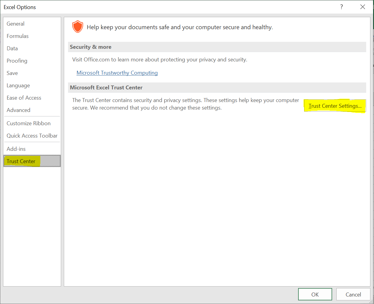 Office - Excel中的Enable Connections设置_excel enable content-CSDN博客