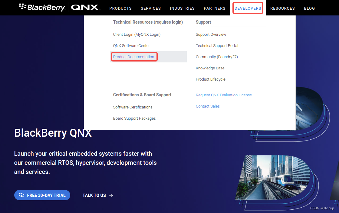 如何通过QNX官网获取程序开发指南-CSDN博客