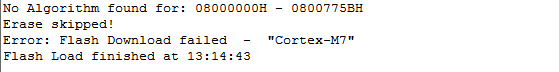 No Algorithm found for: 08000000H - 0800775BH 错误解决办法_no algorithm found for 080000-CSDN博客